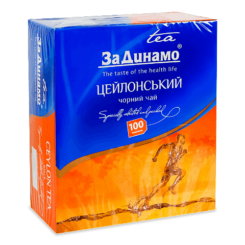 Чай «За Динамо» БОПФ 100*2г – онлайн-супермаркет «Сільпо»
