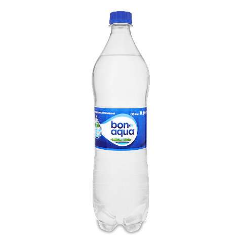 Вода BonAqua газована 1л – онлайн-супермаркет «Сільпо»