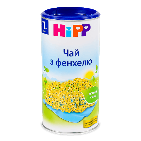Чай Hipp з фенхелю дитячий 200г – онлайн-супермаркет «Сільпо»