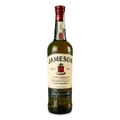 Віскі Jameson 0,7л – онлайн-супермаркет «Сільпо»
