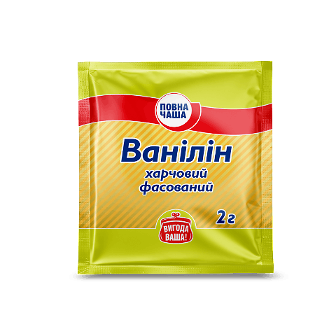 Харчовий ароматизатор «Повна Чаша»® Ваніль 2г – онлайн-супермаркет «Сільпо»