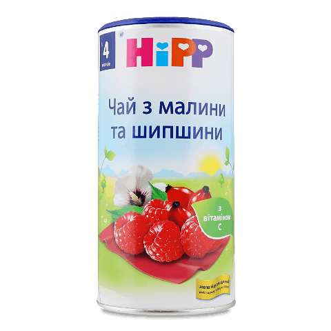 Чай Hipp із малини та шипшини 200г – онлайн-супермаркет «Сільпо»