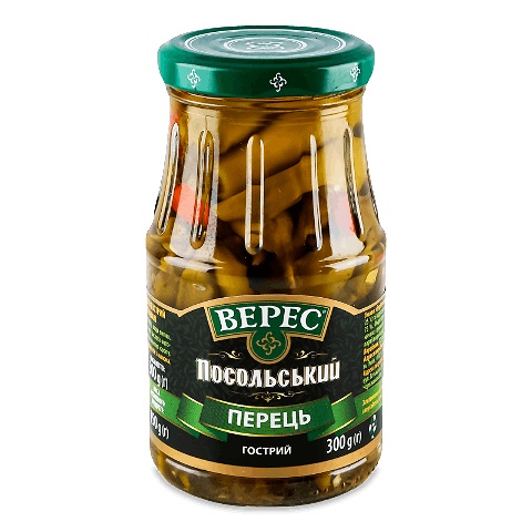 Перець «Верес» «Посольський» гострий с/б 300г – онлайн-супермаркет «Сільпо»