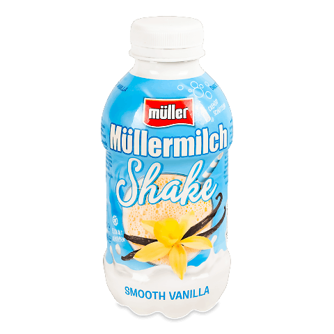 Напій молочний Mullermilch Шейк ваніль 3,5% 42400394 | каталог БИОКС