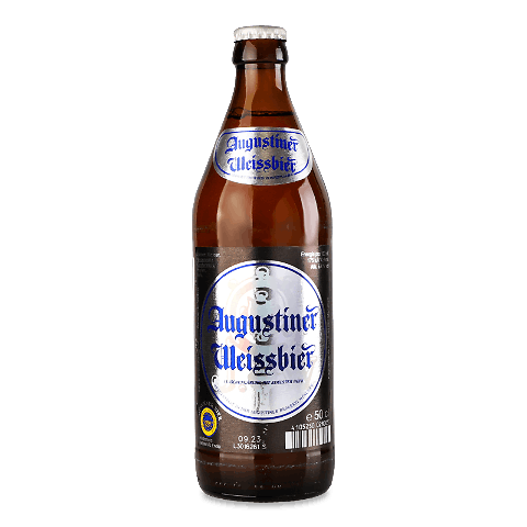 Пиво Augustiner Weisbier світле нефільтроване 0,5л – онлайн-супермаркет ...