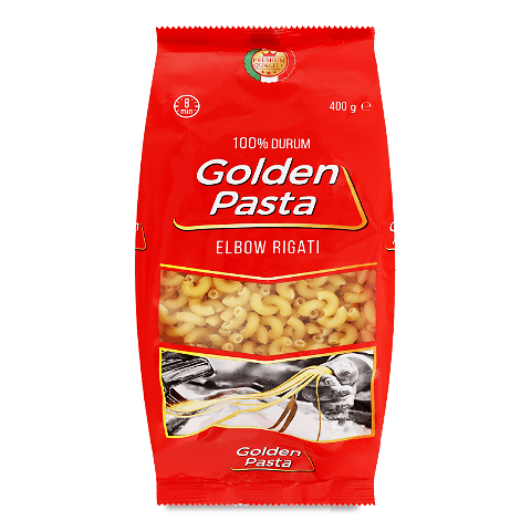 Вироби макаронні Golden Pasta «Ріжки» маленькі 400г – онлайн ...