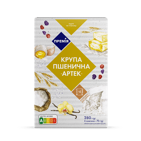 Крупа «Премія»® «Артек» пшенична 4*70г – онлайн-супермаркет «Сільпо»