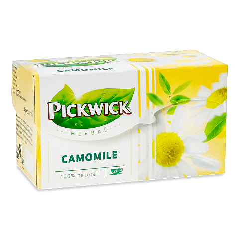 Чай Pickwick ромашковий 20*1,5г – онлайн-супермаркет «Сільпо»