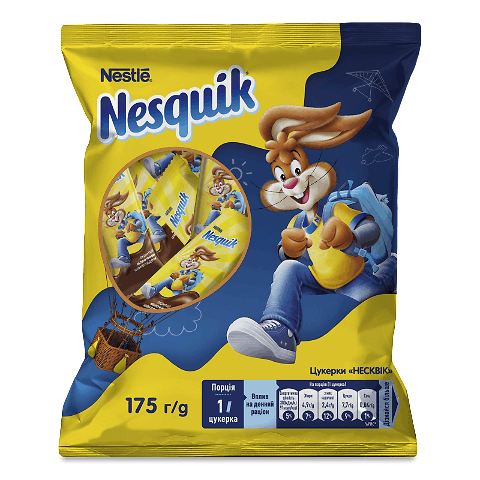 Цукерки Nesquik 175г – онлайн-супермаркет «Сільпо»