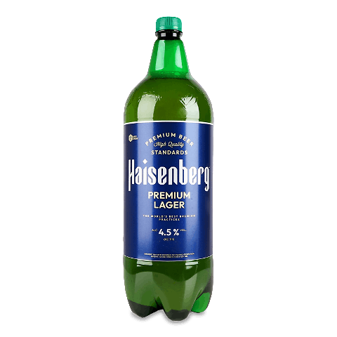 Пиво Haisenberg Premium Lager світле 1,8л – онлайн-супермаркет «Сільпо»